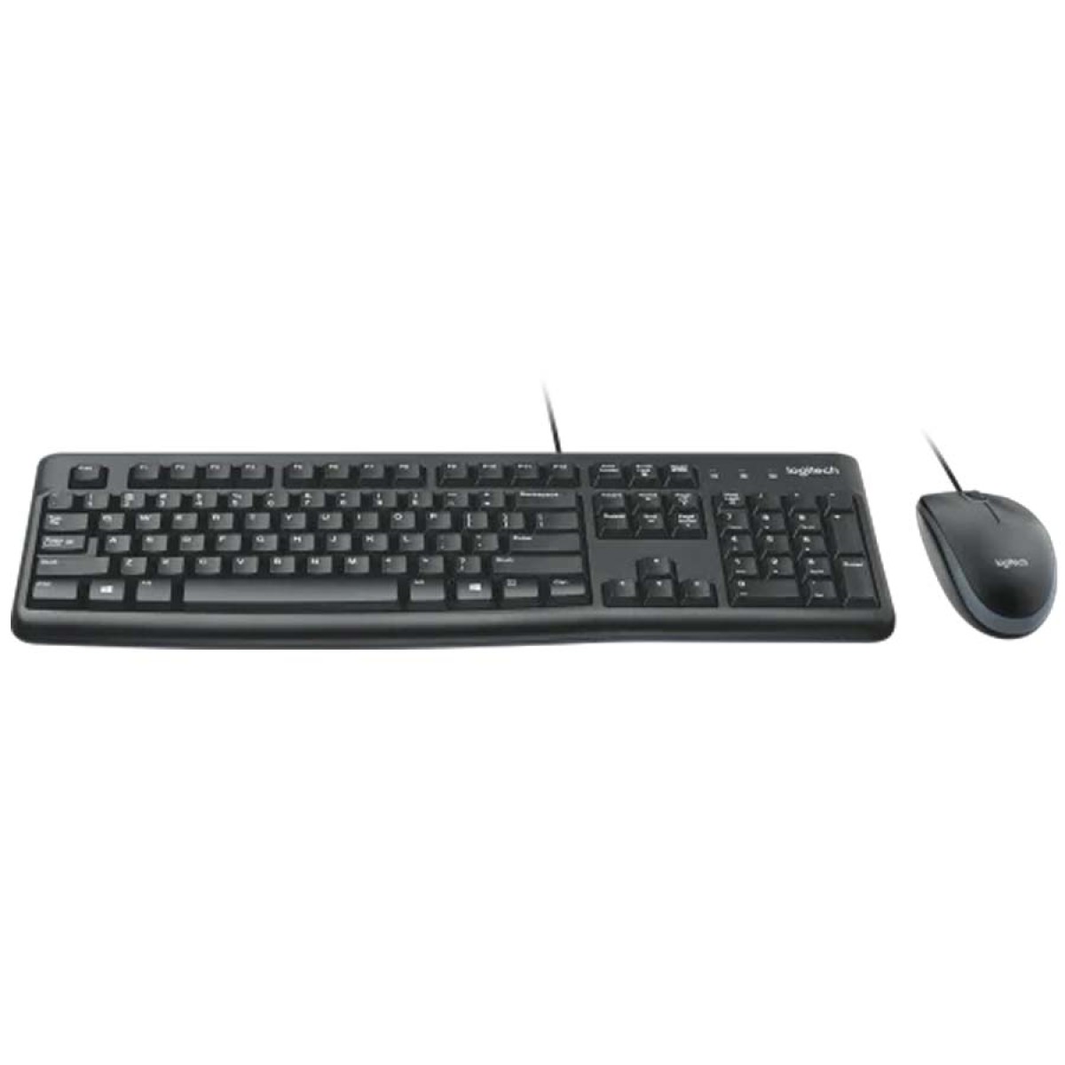 Combo Wired Keyboard and Mouse , Logitech MK120 ,Full-size keyboard ...