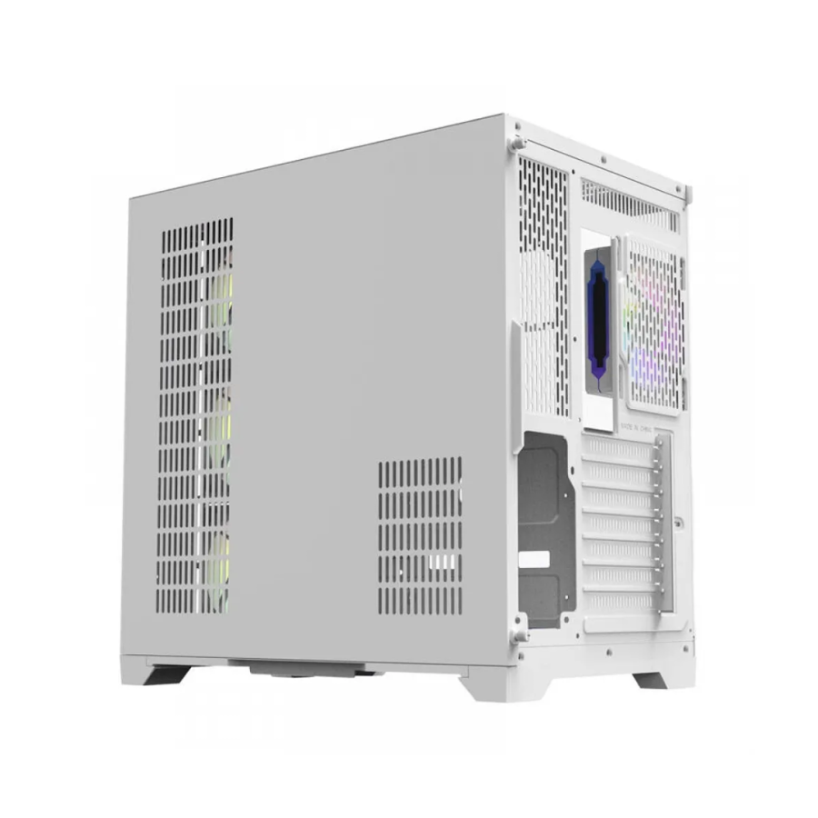 Gaming Case AiGO FT418 Pro ATX Mid Tower7 ARGB Fans - WHITE