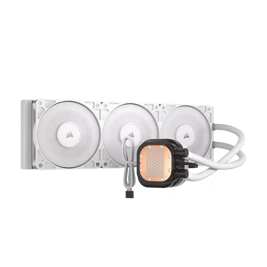 CORSAIR NAUTILUS 360 RS LCD AIO, 360mm radiator 3X 120mm Fans, 2.1-inch ...