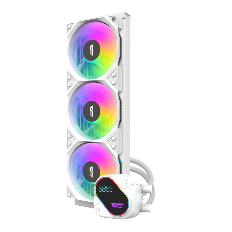 Liquid Cooler DarkFlash DO360 AURA Sync 360mm RGB with LCD Display ...