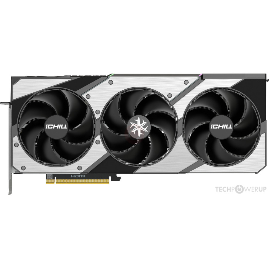 INNO3D C50803- iCHILL X3 NV GEFORCE RTX 5080 16GB OC GAMING -GDDR7 3 Fan