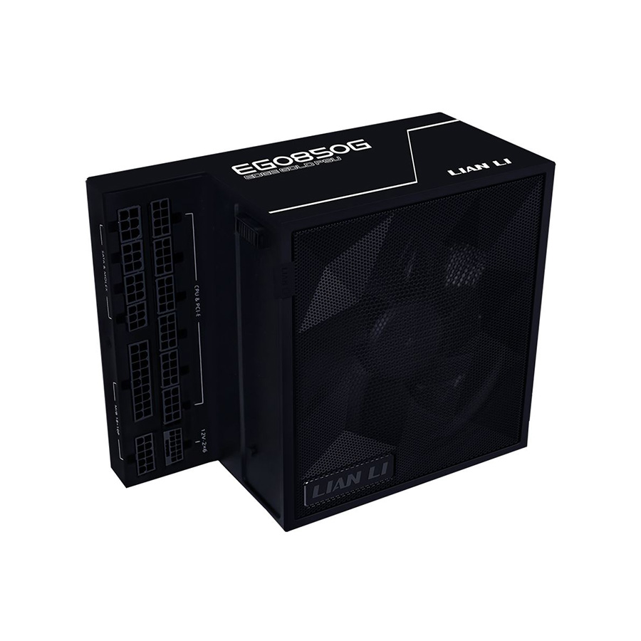 LIAN LI Edge EGO850G power supply, L-Shape design, 850 watt, ATX 3.1 ...