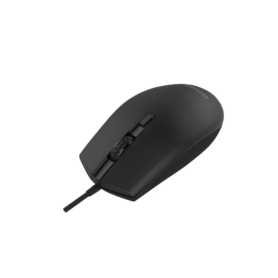 PHILIPS SPK7204B/55 wired mouse, Ergonomic design, up to 1200 DPI ...