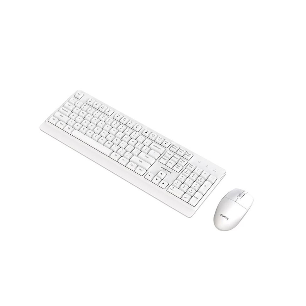 PHILIPS SPT6347W/89 3000 Series wireless Combo KB+Mouse, fast 2.4GHz ...