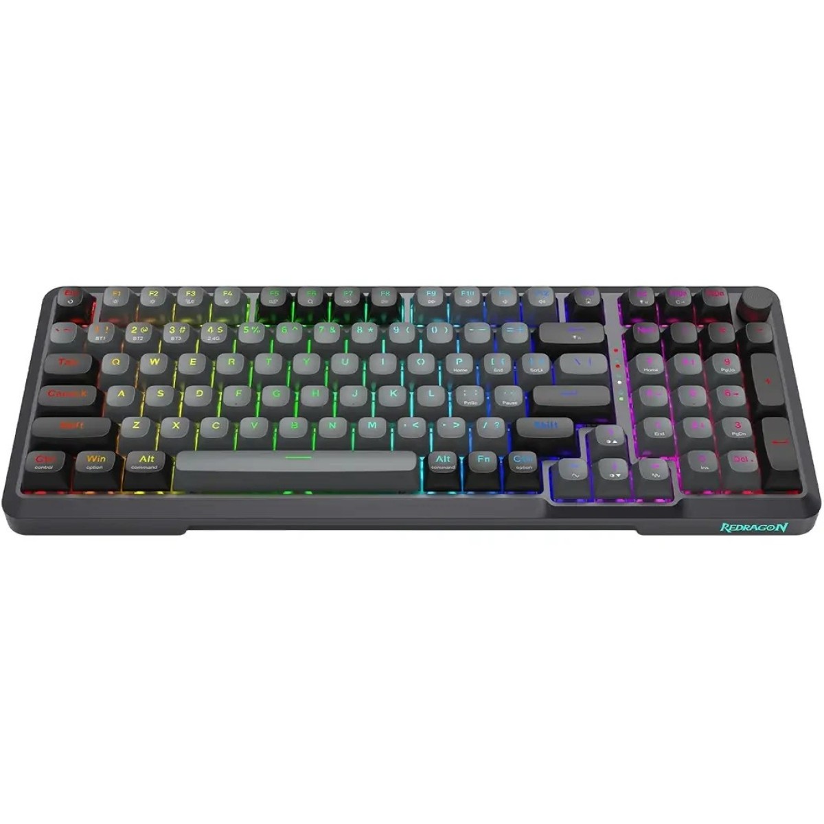 REDRAGON Bragi Pro Wireless Mechanical Keyboard, Pre-lubed linear ...