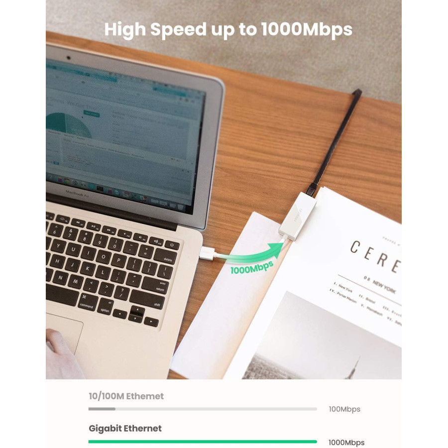 UGREEN CR111 USB 3.0 Gigabit Ethernet Adapter