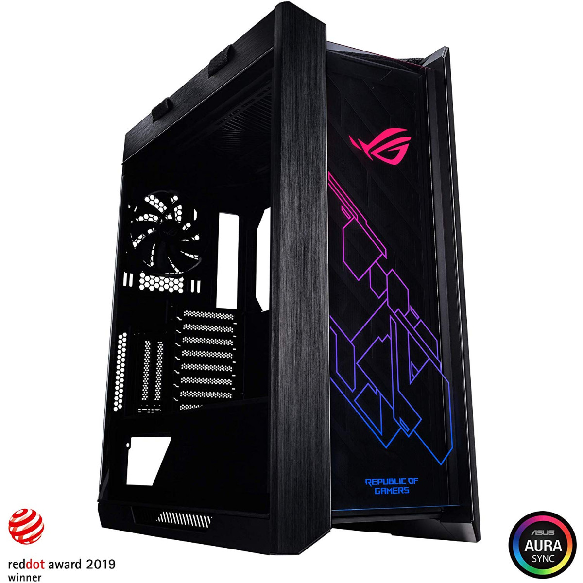 Asus Rog Strix Helios Gx601 Rgb Mid-Tower Computer Case