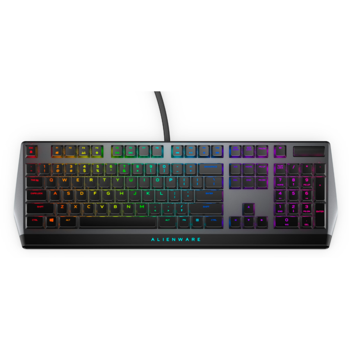 Alienware 510k Rgb Mechanical Gaming Keyboard [Mx]Cherry -Dark Moon