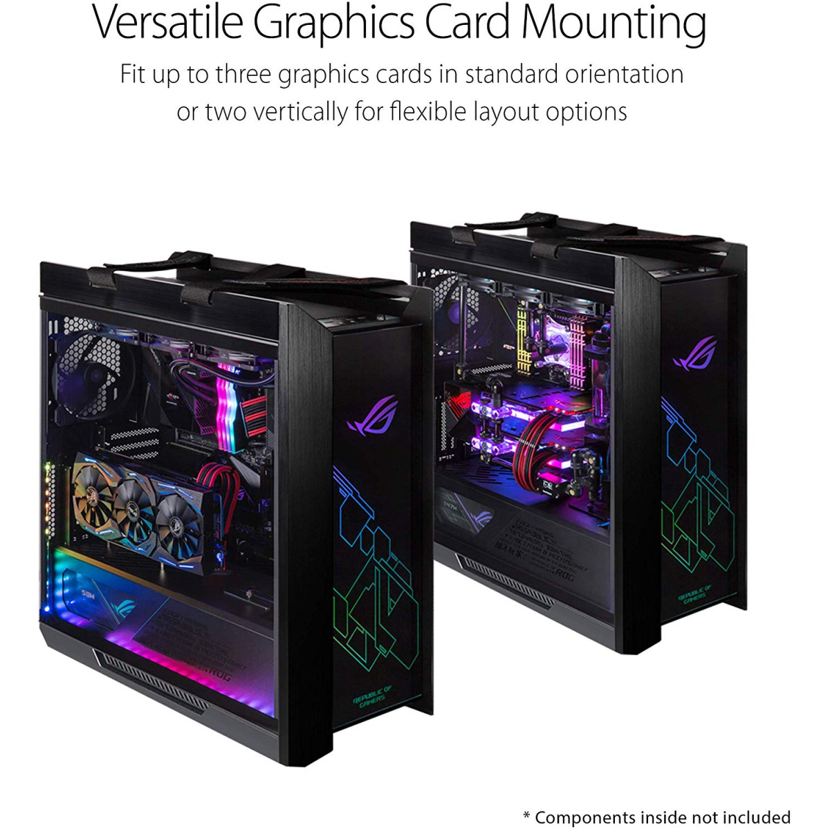 Asus Rog Strix Helios Gx601 Rgb Mid-Tower Computer Case