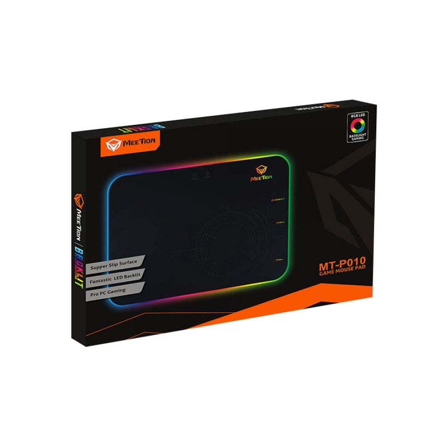 Meetion Mt-P010 Glowing Rgb Led Backlit Gaming Mouse Pad
