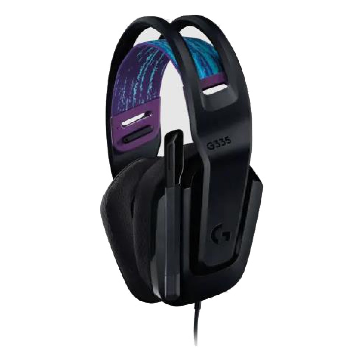 LOGITECH G335 Wired Gaming Headset - 3.5m connection, 40mm audio driver ...