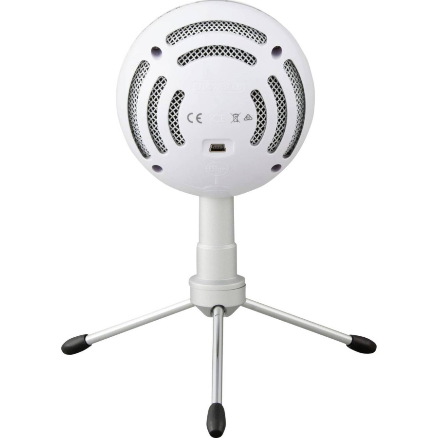 Logitech Blue Snowball Ice Usb Microphone White
