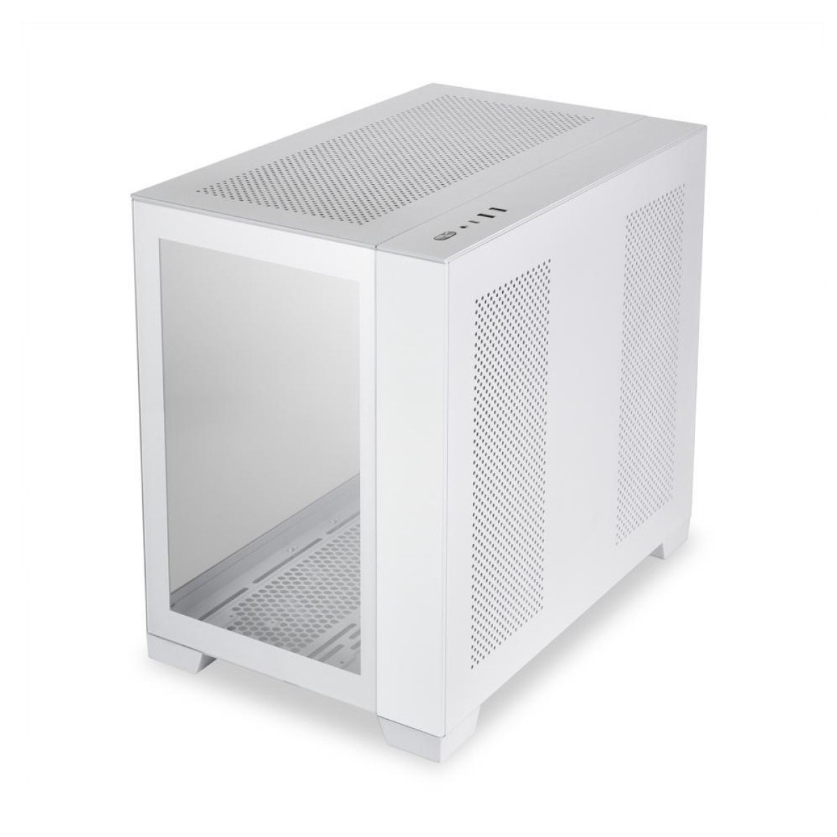 LIAN LI O11 Dynamic Mini E-ATX Mid Tower Gaming Case - Snow White