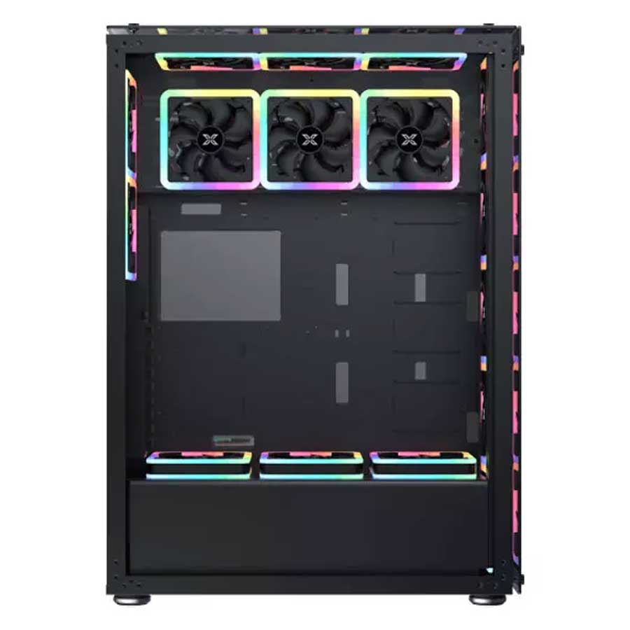 XIGMATEK Elysium II Temp - Glass Gaming Full Tower E-ATX Case 13x RGB ...