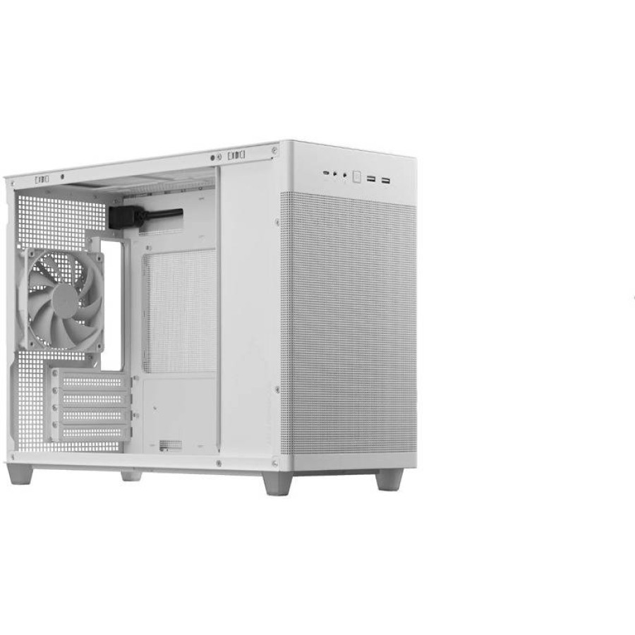 ASUS Prime AP201 MESH Micro ATX Small Tower Case - White| Silicon Valley
